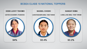 BCSEA declares classes X and VI exam results | The Bhutan Live