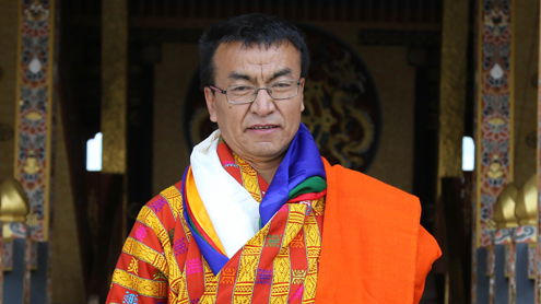 His Majesty confers Dakyen to new economic affairs minister - BBSCL