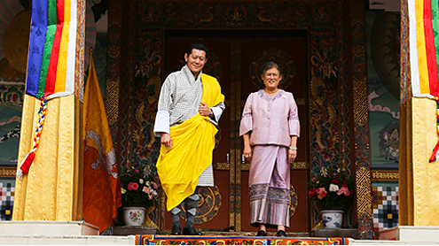 His Majesty grants audience to Thailand’s Princess - BBSCL