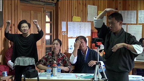 Efforts underway to develop Bhutanese Sign Language - BBSCL