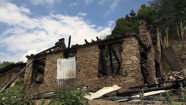 Fire guts house in Kanglung - BBSCL