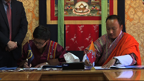 RGoB,ADB signs US$ 35 M grant agreements - BBSCL