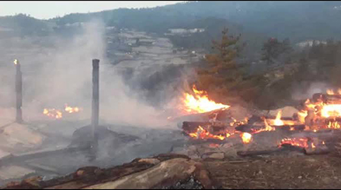 Fire destroys sawmill in Dogar - BBSCL