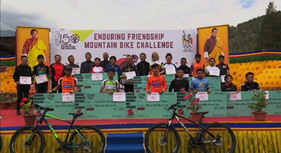 Over 100 bikers participate in the 9th edition of DANTAK bike race - BBSCL