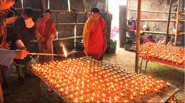 100,000 butter lamps offerings in 10 days initiative - BBSCL