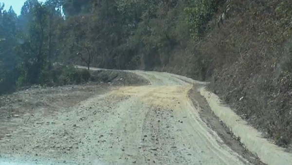 Sergithang- Burichhu bypass in Tsirang in a good shape now - BBSCL