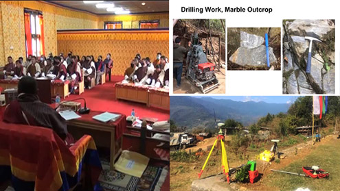 Haa DT suspends DGM's study to explore marble reserve at Gakiling Gewog ...
