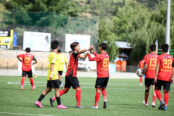 Paro FC hammers Gomo FC 8-1, BoB Bhutan Premier League - BBSCL
