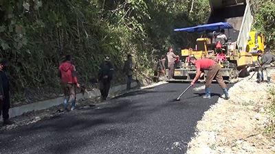 Yurung GC road blacktopping to complete by next week - BBSCL