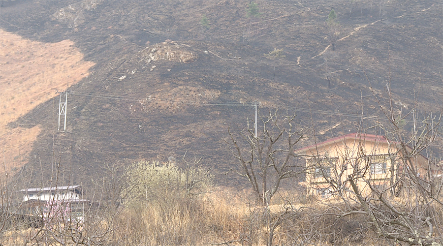 Debsi residents suspect electrical sparks to have started the February ...