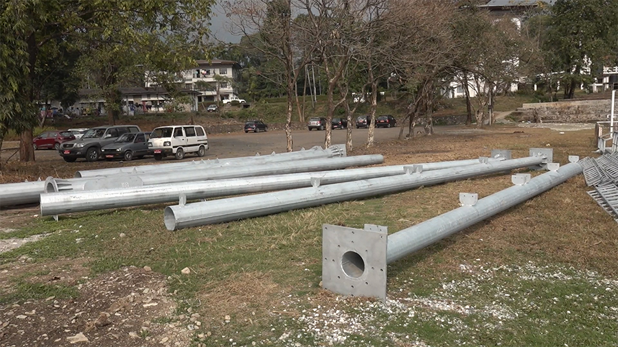 Floodlights at Samtse football ground to be ready by this month - BBSCL