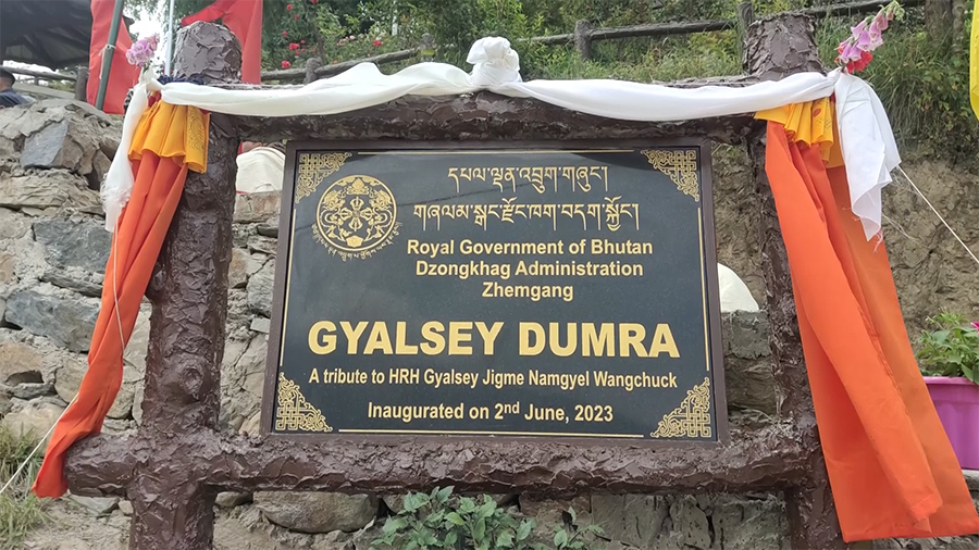 Gyalsey Dumra adds charm to otherwise dull Zhemgang town - BBSCL