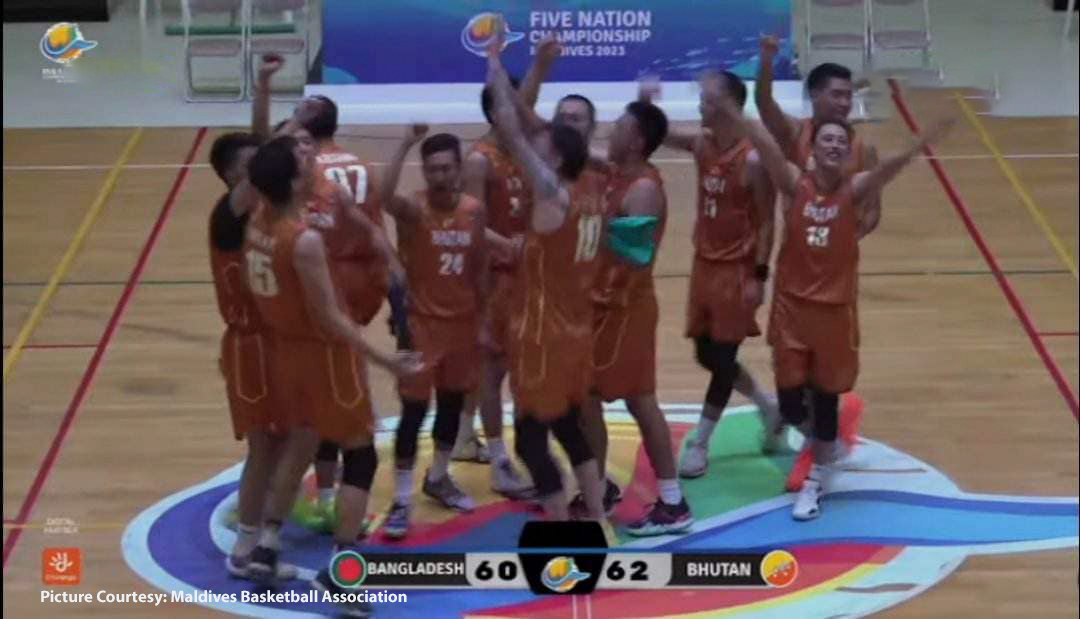 Bhutan makes history winning first international trophy in basketball ...