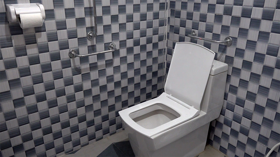 Inclusive toilets for children with disabilities at Tendruk Central ...