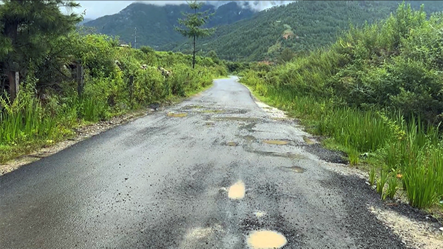 Upper Tsento Gewog residents worried about deteriorating farm road ...