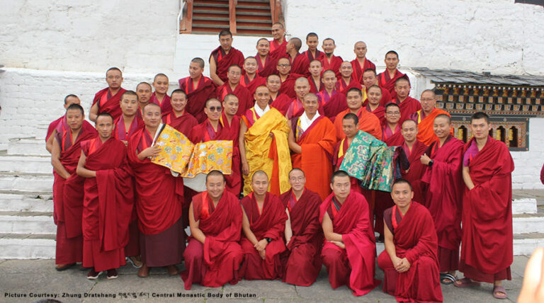His Holiness the Je Khenpo appoints new Lam Neten and Principal - BBSCL