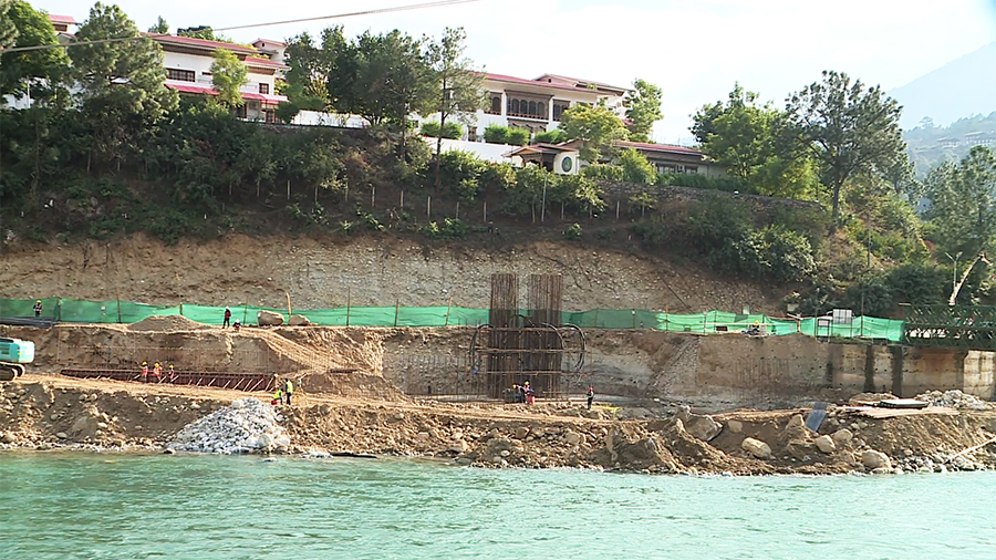 Works to replace old Khuruthang bridge progressing well - BBSCL
