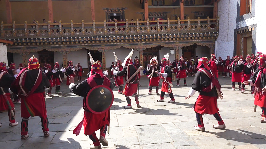 Young Pazaps dazzle Punakha Dromchoe - BBSCL