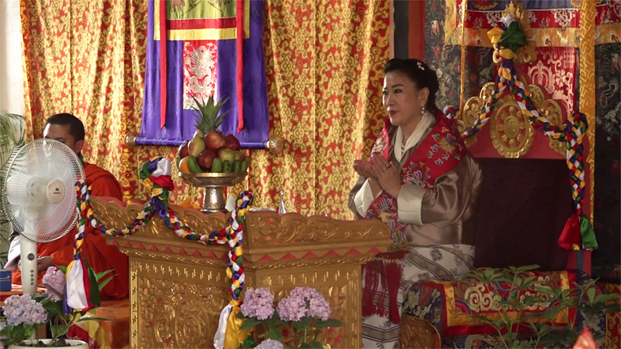 Her Majesty Queen Mother Tshering Yangdon Wangchuck graces sertog installation ceremony of Utse ...