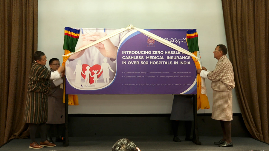 RICB launches medical insurance for Bhutanese referrals to India - BBSCL