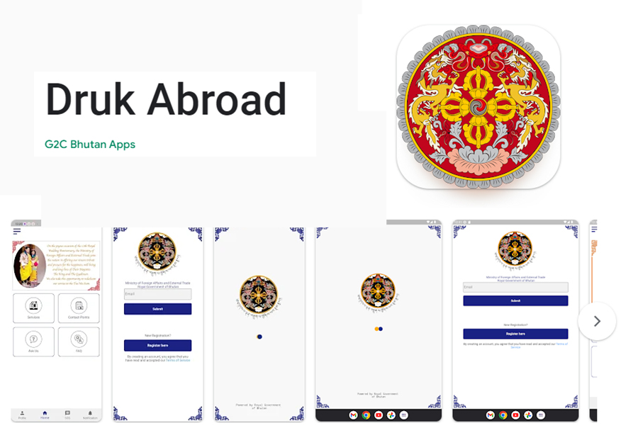 Druk Abroad app & website to connect Bhutanese overseas with essential services - BBSCL