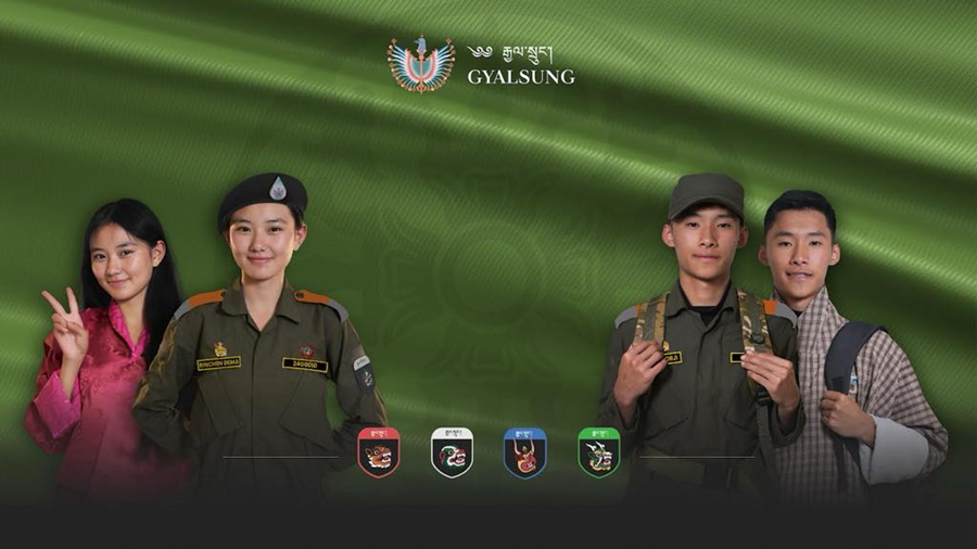 First batch of Gyalsung trainees to embark on National Service ...