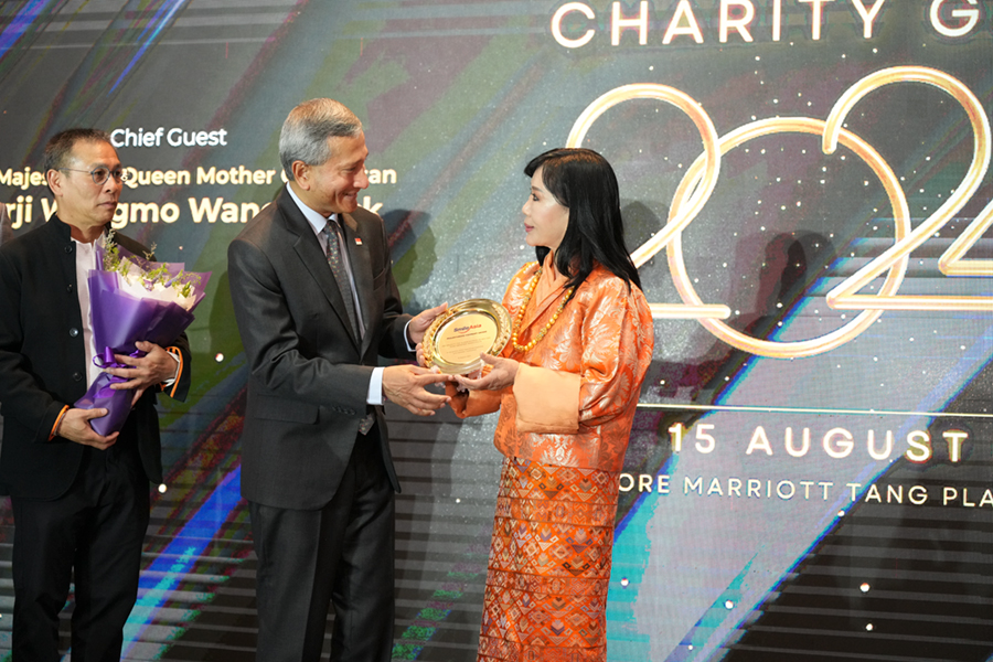 Her Majesty Queen Mother Dorji Wangmo Wangchuck receives inaugural ...
