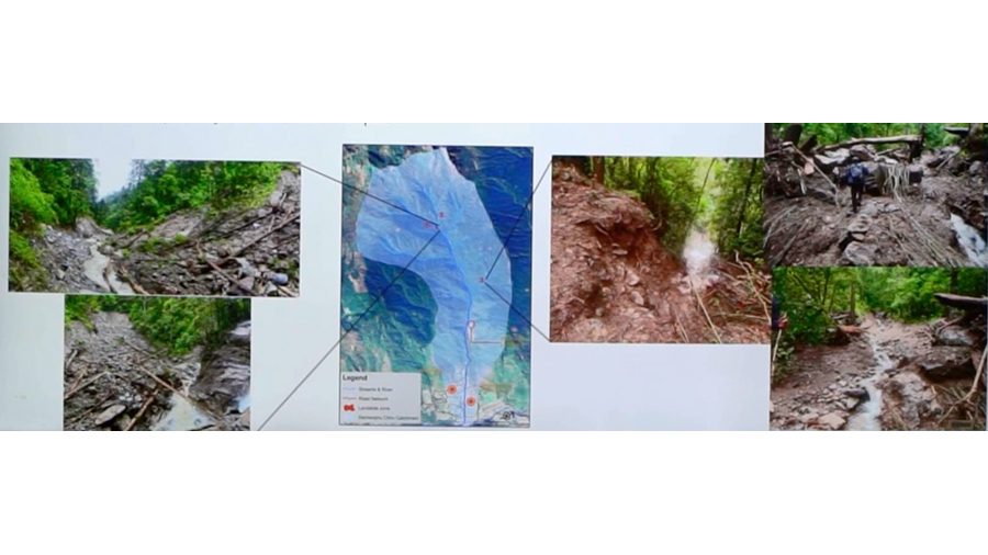 Convective thunderstorms leading to heavy rainfall and active ...