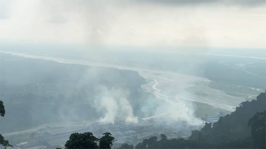 Residents living near Pasakha raise concerns over factory pollution - BBSCL