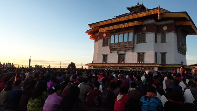 Hundreds gather at Yongla Goenpa for week-long Phurpai Drupchhen - BBSCL