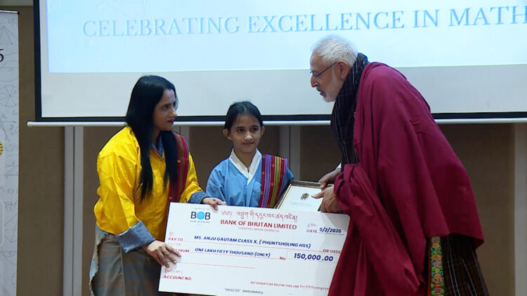 Record participation marks this year’s HRH Gyalsey Math Award - BBSCL